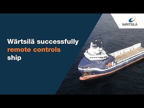 Wärtsilä successfully tests remote control ship operating capability | Wärtsilä