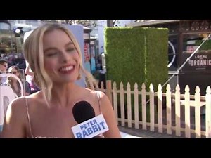 Peter Rabbit LA World Premiere - Itw Margot Robbie (official video)