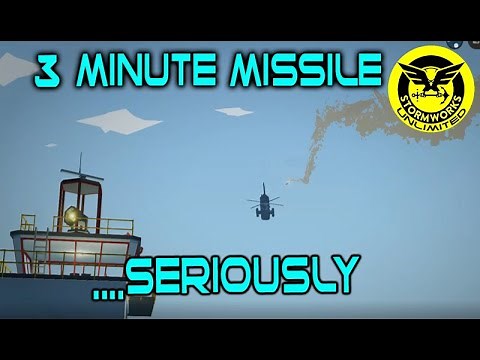 3 Minute Air-to-Air Missile Tutorial! Stormworks search and destroy