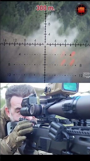534, 300 m. | HIT | Fast long range shooting target | 6.5 Cal.