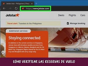 How to check flight reservations