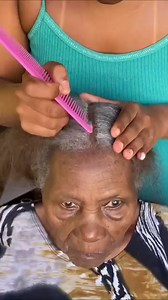 107K reactions · 680 shares | Beautiful hairstyle transformation for Grandma's 104th birthday ❤️ #hairstyle #hair #fyp #viralvideo #hairstyles #hairtransformation | KQueens Hair Tutorial | Facebook