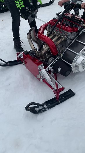 #winter #snowmobile #race #drag