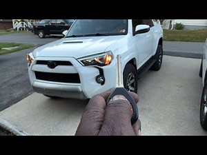 Start-X Remote Start Install on the 4Runner - Works with Factory Key Fob!