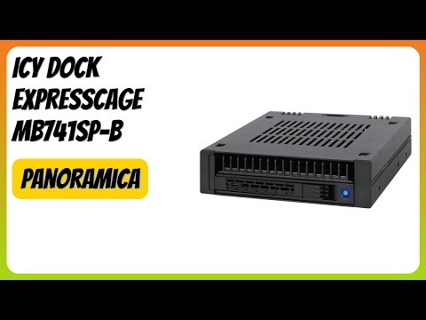 RECENSIONE (2025) : Icy Dock ExpressCage MB741SP-B. DETTAGLI