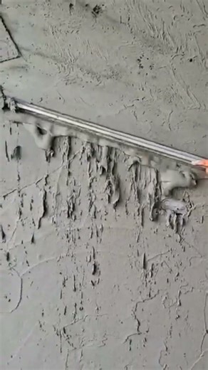 Leveling Wall Plaster with a Straightedge
