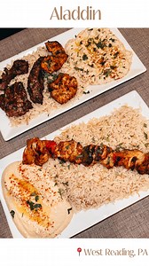 6.1K views · 25 comments | @aladdinrestaurantwr is back open after their renovations 拾 Celebrate with 25% OFF the entire menu this week until August 18th! We love this place and it’s such a great spot to grab some authentic Mediterranean food! Everything tastes so fresh  Go check them out and take advantage of their sale this week! #westreading #foodies #foodie #mediterranean #mediterraneanfood #pennsylvania #pennsylvaniafood | Wandering Passports | Facebook