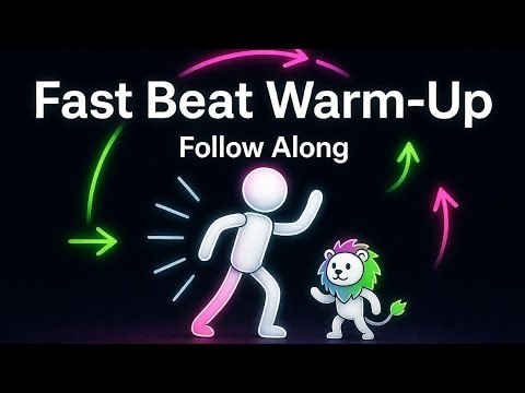 Fast Beat Interactive Warm-Up | High Energy Immersive Exercise | Follow Along