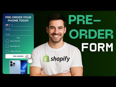 How to Add Pre Order Form in Shopify [STEP BY STEP]