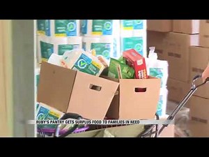 News Ruby's Pantry gets surplus food to families in need