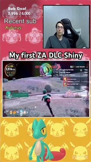 My First Legends Z-A DLC Shiny Pokemon!! #shorts