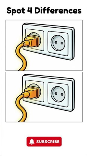 Can You Spot 4 Differences? Brain Teaser Challenge!