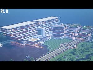 Minecraft: Modern Mega Mansion Tutorial | Freestyle Build (#2) Pt. 8