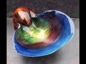 How to make a sea shell from wood