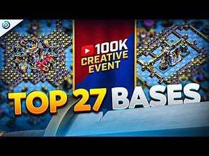 Top 27 Creative Bases by Blueprint Pros | 100K Creative Event Special