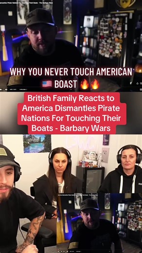 British Family Reacts to America Dismantles Pirate Nations For Touching Their Boats - Barbary Wars #brit #react #history #Usnavy #Barbary