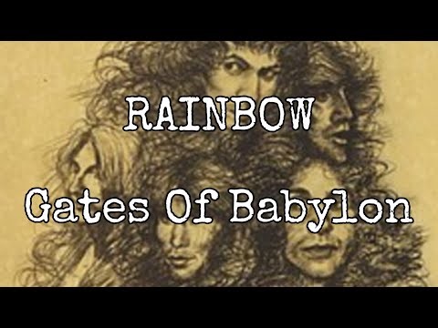 RAINBOW - Gates Of Babylon (Lyric Video)