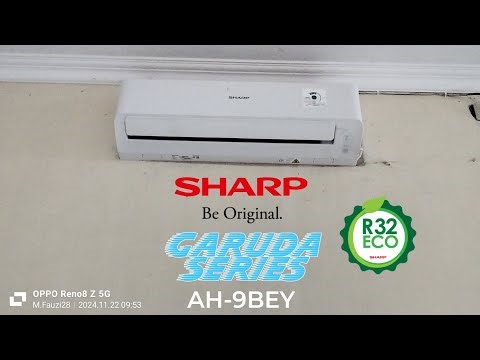 2024 Sharp Garuda Series Standard mini split air conditioner model AH-9BEY
