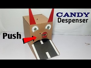 DIY Automatic Candy Vending Machine 🍬 | Cardboard Mini Machine You Can Build!