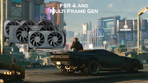 Modders Unlock Multi-Frame Generation Alongside FSR 4, Results Shown On The RX 7900