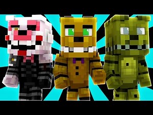 FNAF World - SPRING BONNIE (Minecraft Roleplay) Day 28
