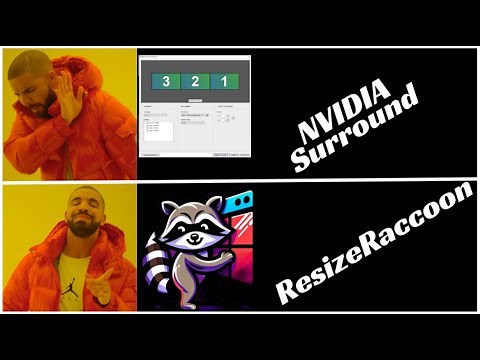 Setup Sim Racing Triple Monitors with ResizeRaccoon! | ss0op's Triple Monitor Tip #2
