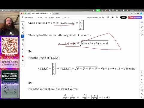 The Difference Between the Length Magnitude and Norm of a Vector Norm is Not Normal Vector