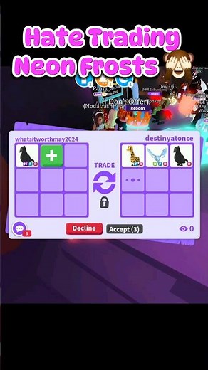 Mega Crow Offers In Adopt Me May 2024! 🖤🩷💜