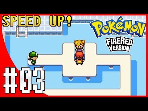 Pokemon FireRed Walkthrough Part 3: Cerulean City & Gym Leader Misty (SPEED UP!)