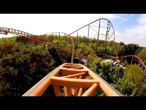AWESOME Expedition GeForce POV Worlds Best #1 Steel Roller Coaster Holiday Park Germany