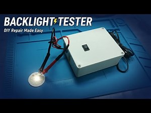 How to Make a Backlight Tester for LED TV Repair | DIY Electronics Project