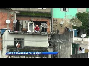 Homem traído faz o próprio filho refém em Franco da Rocha (SP)