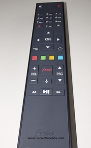 Découvrez la télécommande de la Freebox mini 4K en détails