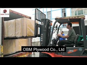 How to load the container flooring plywood to container?