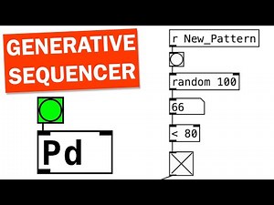 How to Create a Generative Beat Sequencer in Pure Data!