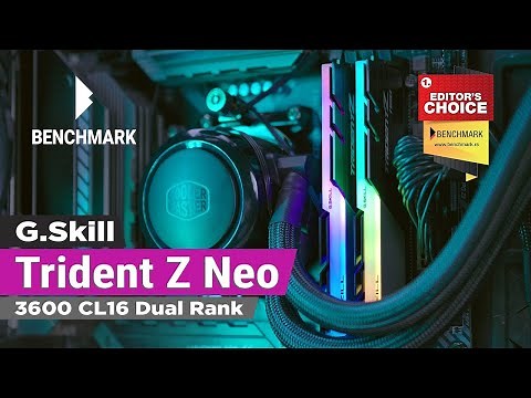 GSkill Trident Z NEO 3600 - Extremely Fast Dual Rank RAM (F4-3600C16D-32GTZN)