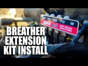 Diff breather kit installation - RG Colorado