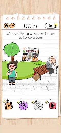 Brain test 2 level 17 | brain 2 level 17 | fitness with Cindy level 17 | level 17 | game solution