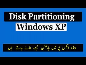 How to create partitions while installing Windows XP | Windows XP Hard Disk Partitioning