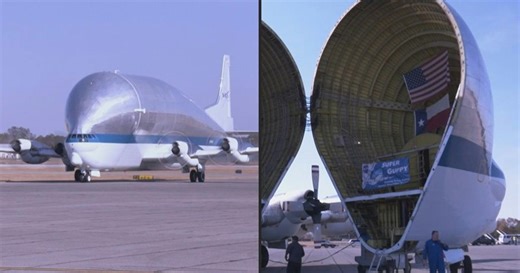 Ngắm nhìn máy bay lưng gù đặc biệt của NASA