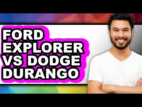 Ford Explorer vs Dodge Durango - Full Comparison