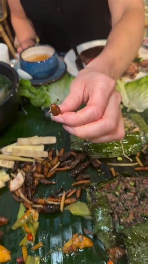 Wasn’t expecting that 😳 #china #cockroach #chinafood | Lexlete