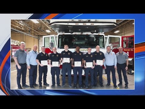 Decatur firefighters recognized for ‘life-saving efforts’ in apartment fire