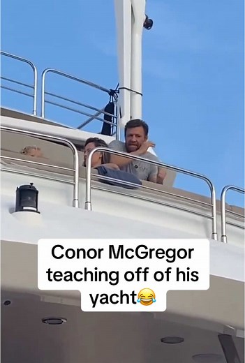 Conor McGregor's Unique Sparring Tips on His Yacht