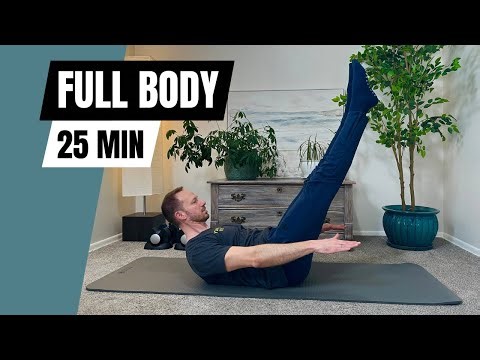25 Minute Mat Pilates Workout | at home full body workout