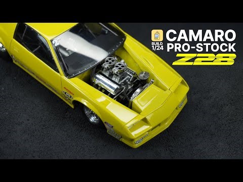 Build 1/24 Chevy Camaro Pro-Stock Monogram