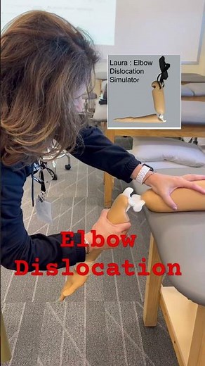 ELBOW DISLOCATION : only Face down Reduction Technique! #elbowdislocation #orthopedic