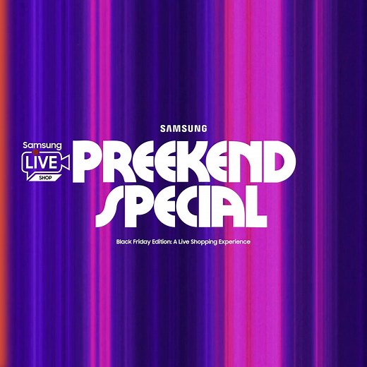 80K views | Preekend is coming back!  Stream the live shopping experience and bag exclusive discounts on all your #Samsung faves. Step into Dezemba with new levels and new gadgets.  | Samsung | Facebook