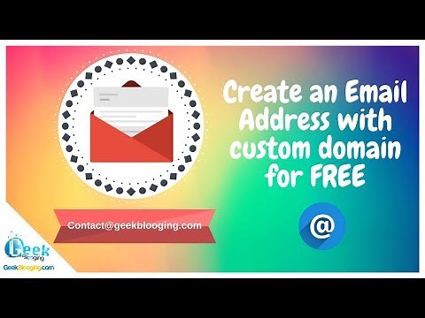 Create your Own Custom Domain Email for Free