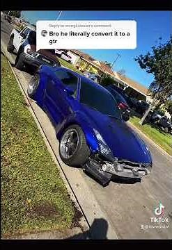 Convert Infiniti G35 to Nissan GTR R35 😍